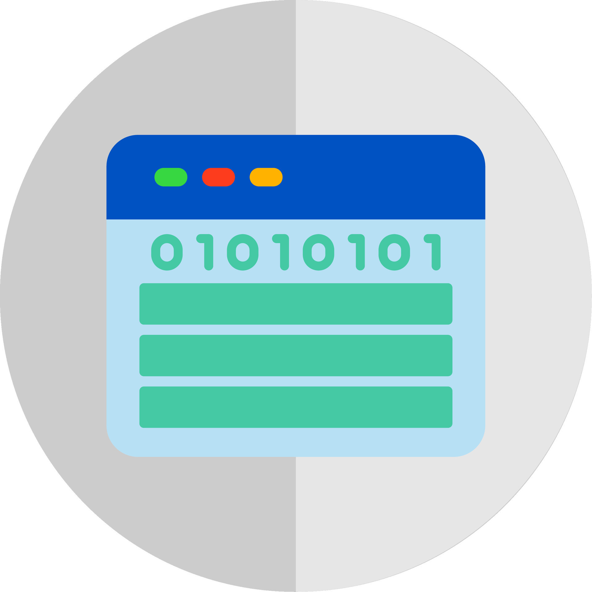 Web Programming Flat Scale Icon Design 43888757 Vector Art at Vecteezy