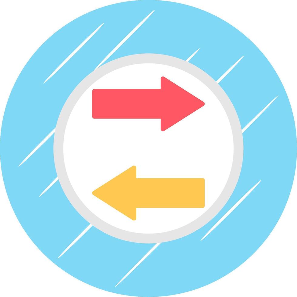 Database Transfer Flat Circle Icon Design 43892382 Vector Art at Vecteezy