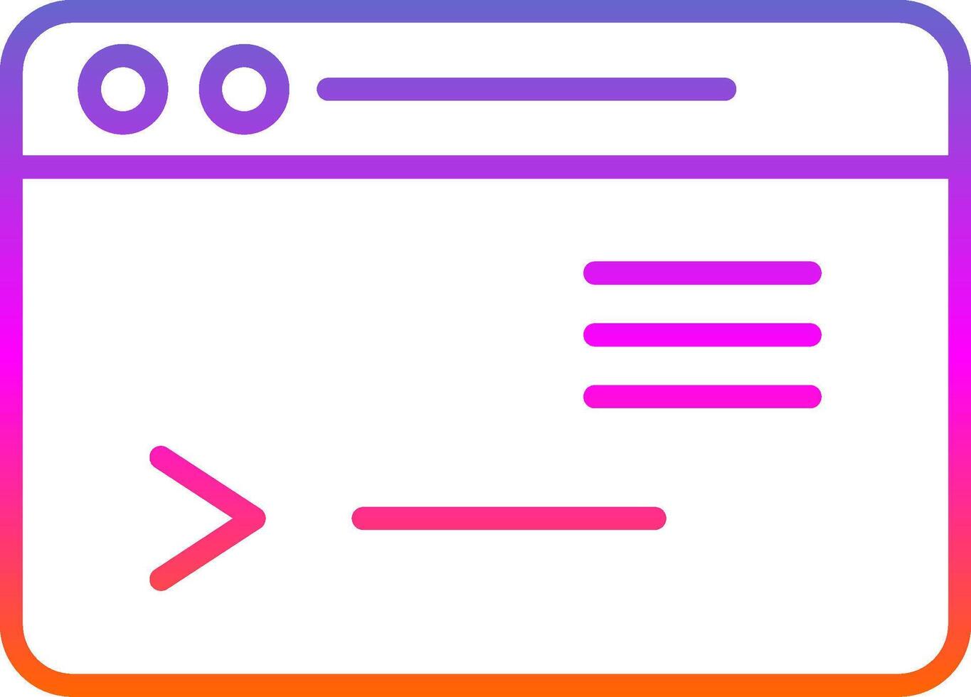 Commandline Gradient Multi Circle Line Gradient Icon Design 43892631