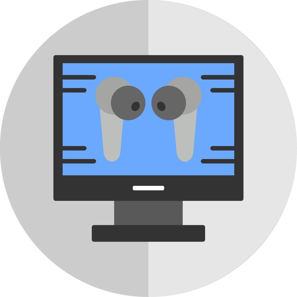 Computer Flat Scale Icon Design 43892824 Vector Art at Vecteezy