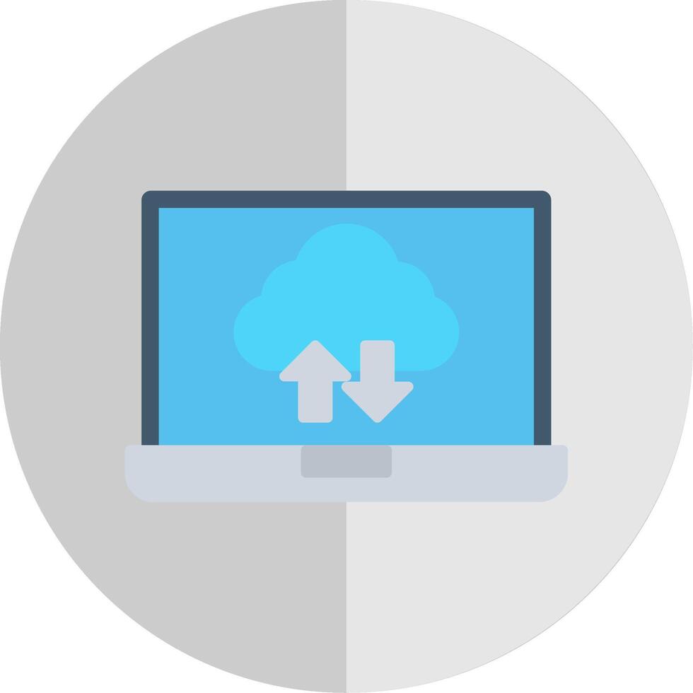 Cloud Computing Flat Scale Icon Design 43893733 Vector Art at Vecteezy