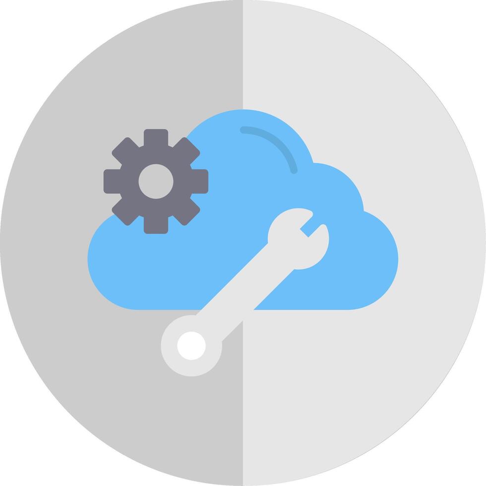 Cloud Computing Flat Scale Icon Design 43893738 Vector Art at Vecteezy