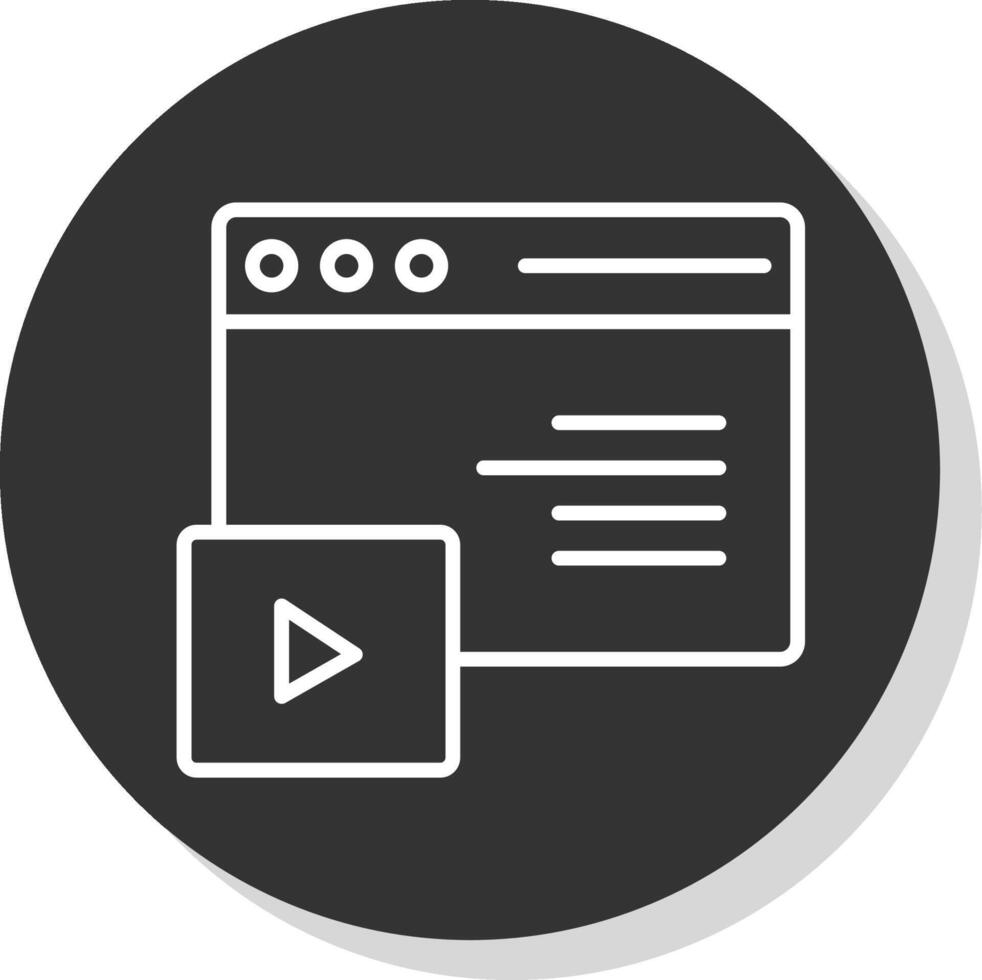 Web Line Shadow Circle Icon Design 43896190 Vector Art at Vecteezy