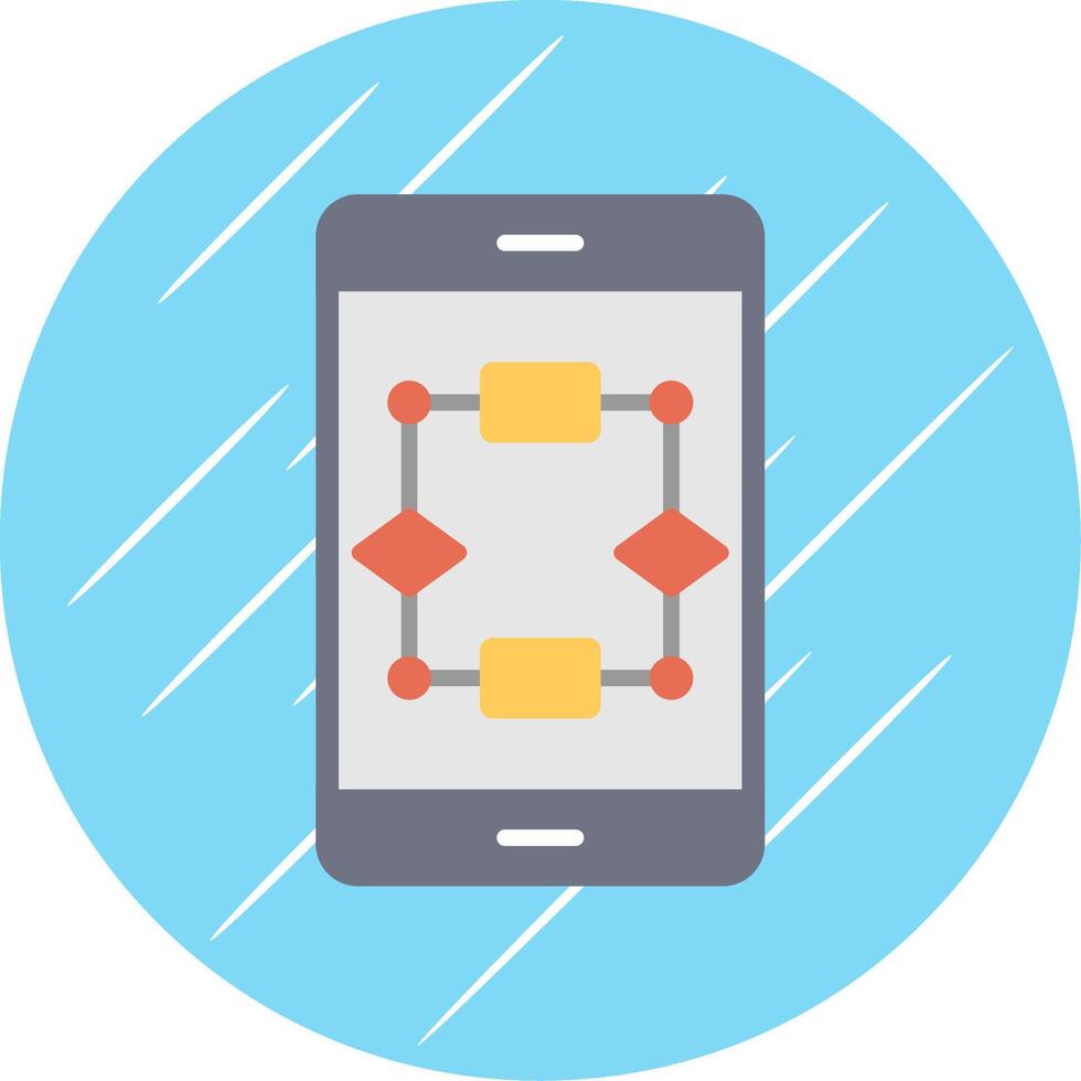 Algorithm Flat Circle Icon Design 43897385 Vector Art at Vecteezy