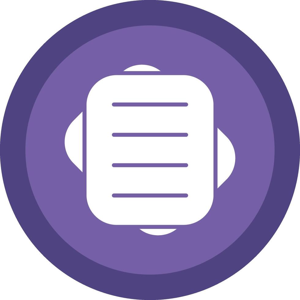 Notepad Line Shadow Circle Icon Design 43898034 Vector Art at Vecteezy