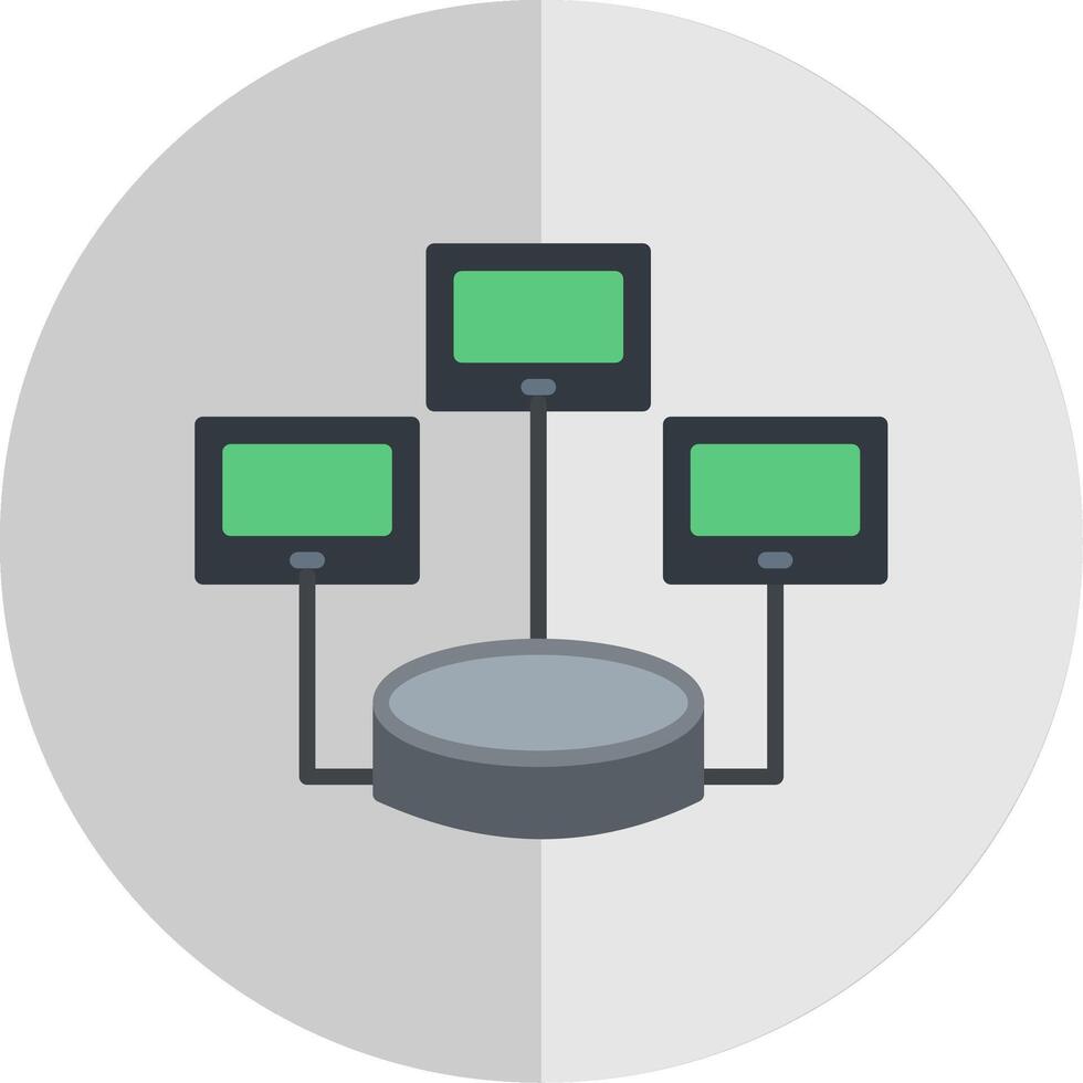 Distributed Database Flat Scale Icon Design 43900297 Vector Art at Vecteezy