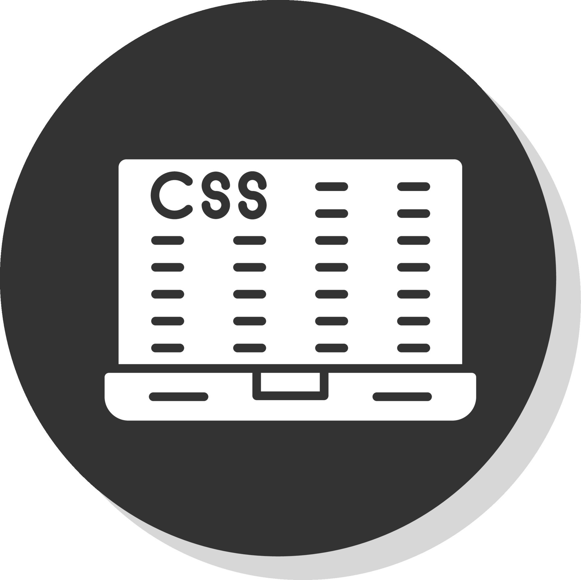 Data Encryption Glyph Shadow Circle Icon Design 43902963 Vector Art at ...