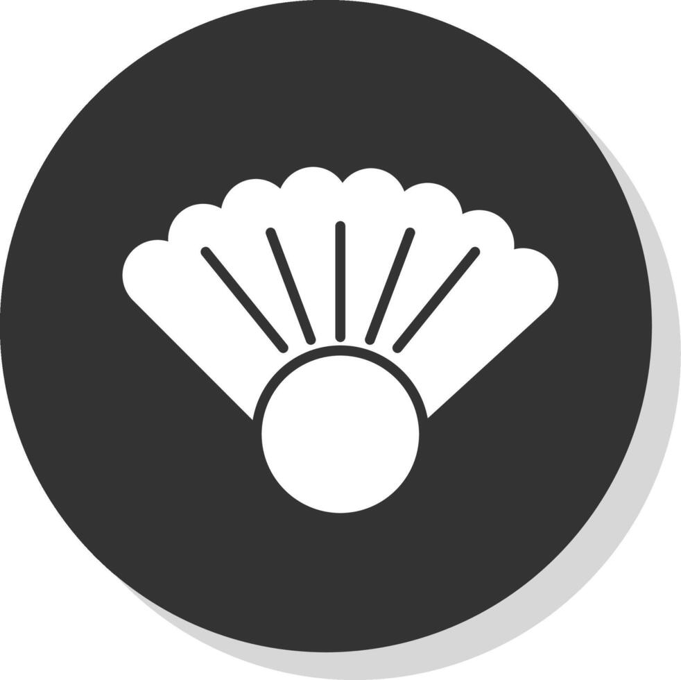 Shell Glyph Shadow Circle Icon Design 43908432 Vector Art at Vecteezy