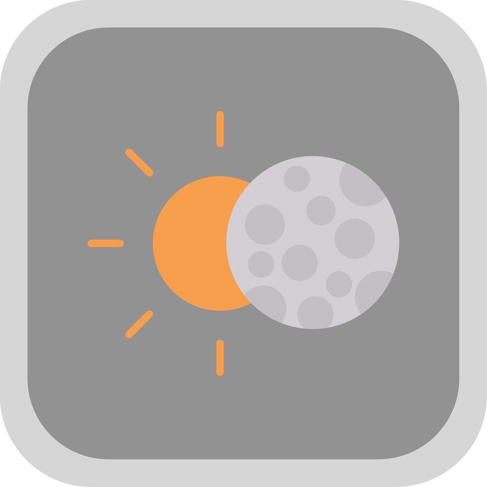 Eclipse Flat round corner Icon Design 43920005 Vector Art at Vecteezy