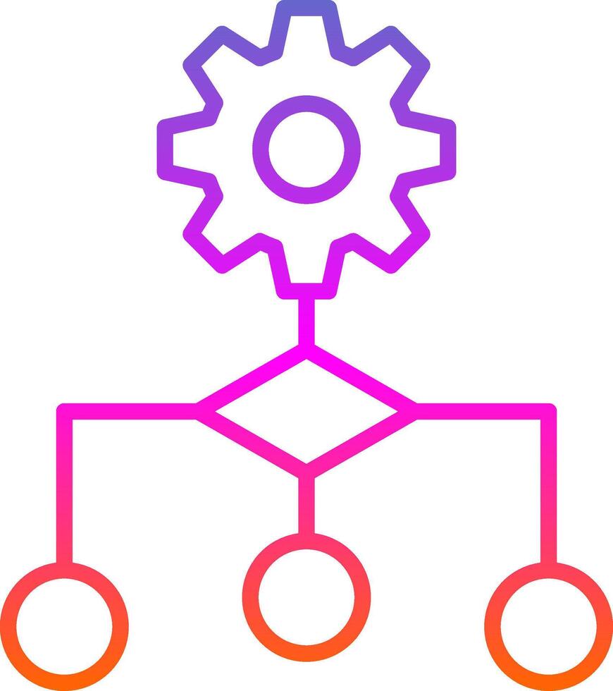 Algorithm Line Gradient Icon Design 43924826 Vector Art at Vecteezy