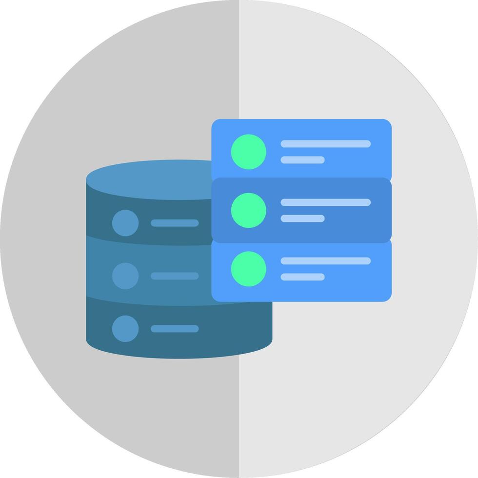 Databases Flat Scale Icon Design 43926039 Vector Art at Vecteezy