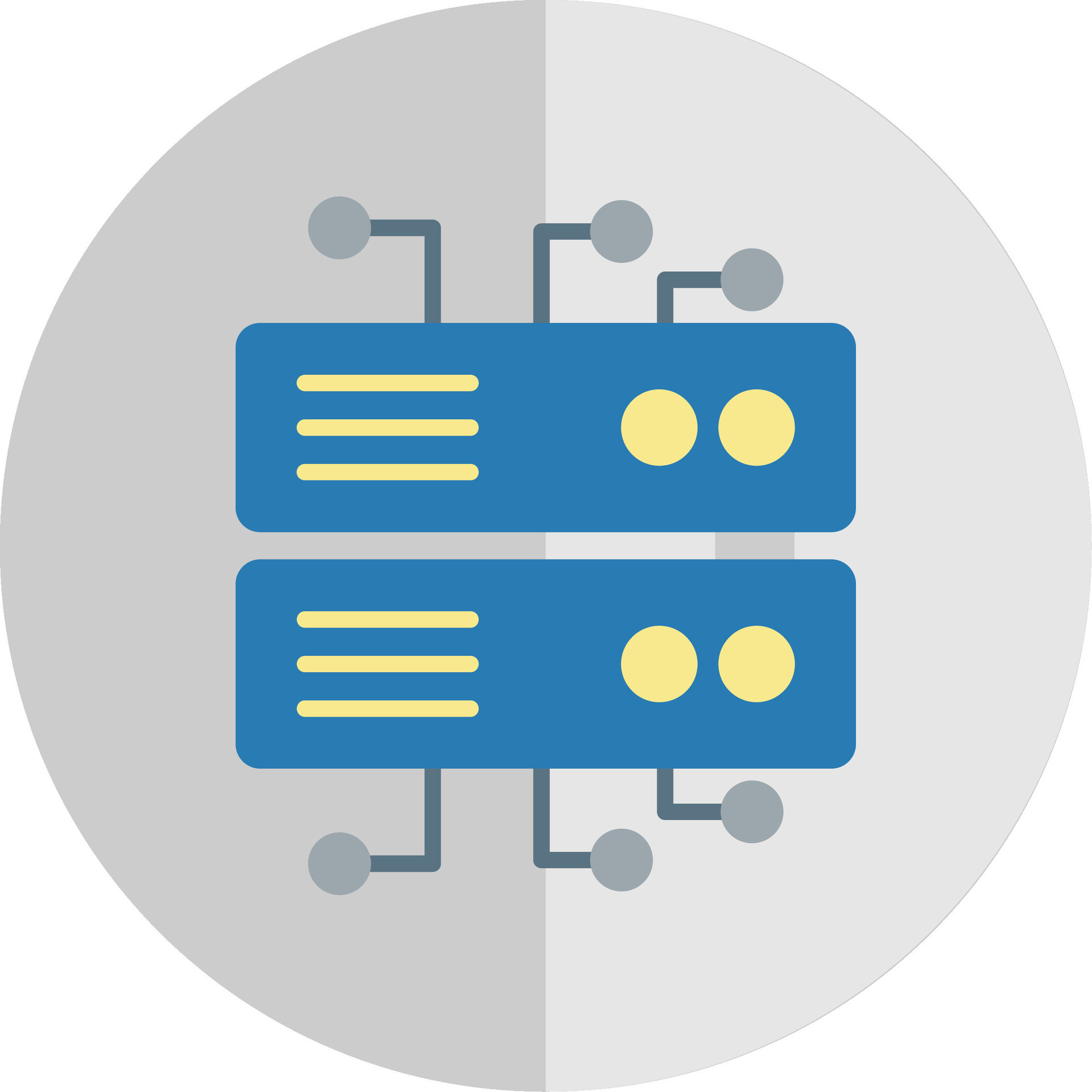Database Architecture Flat Scale Icon Design 43931122 Vector Art At Vecteezy