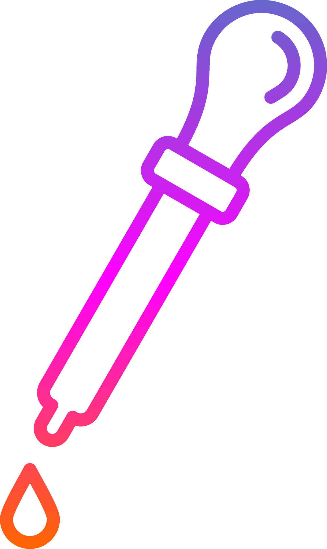 Dropper Line Gradient Icon Design 43932476 Vector Art at Vecteezy