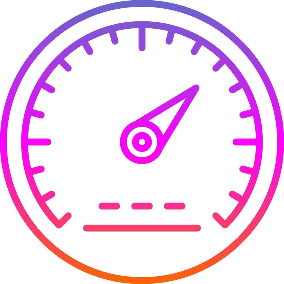 Speedometer Line Gradient Icon Design 43933300 Vector Art At Vecteezy