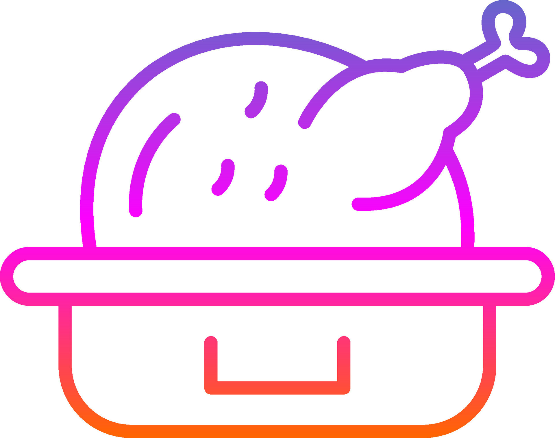 Roast Line Gradient Icon Design 43938120 Vector Art at Vecteezy Roast Line Gradient Icon Design 43938120 Vector Art at Vecteezy