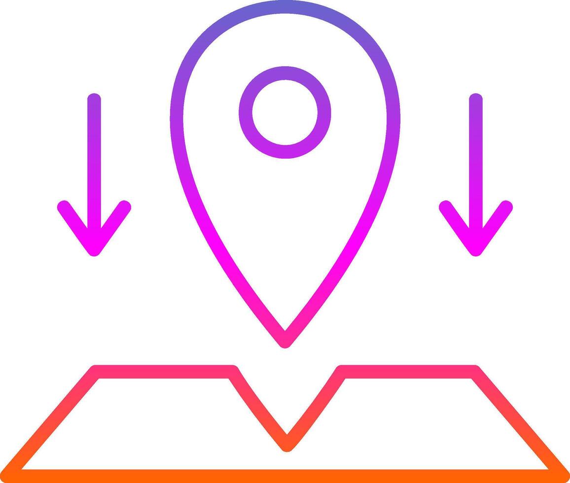 Locations Line Gradient Icon Design 43940622 Vector Art at Vecteezy