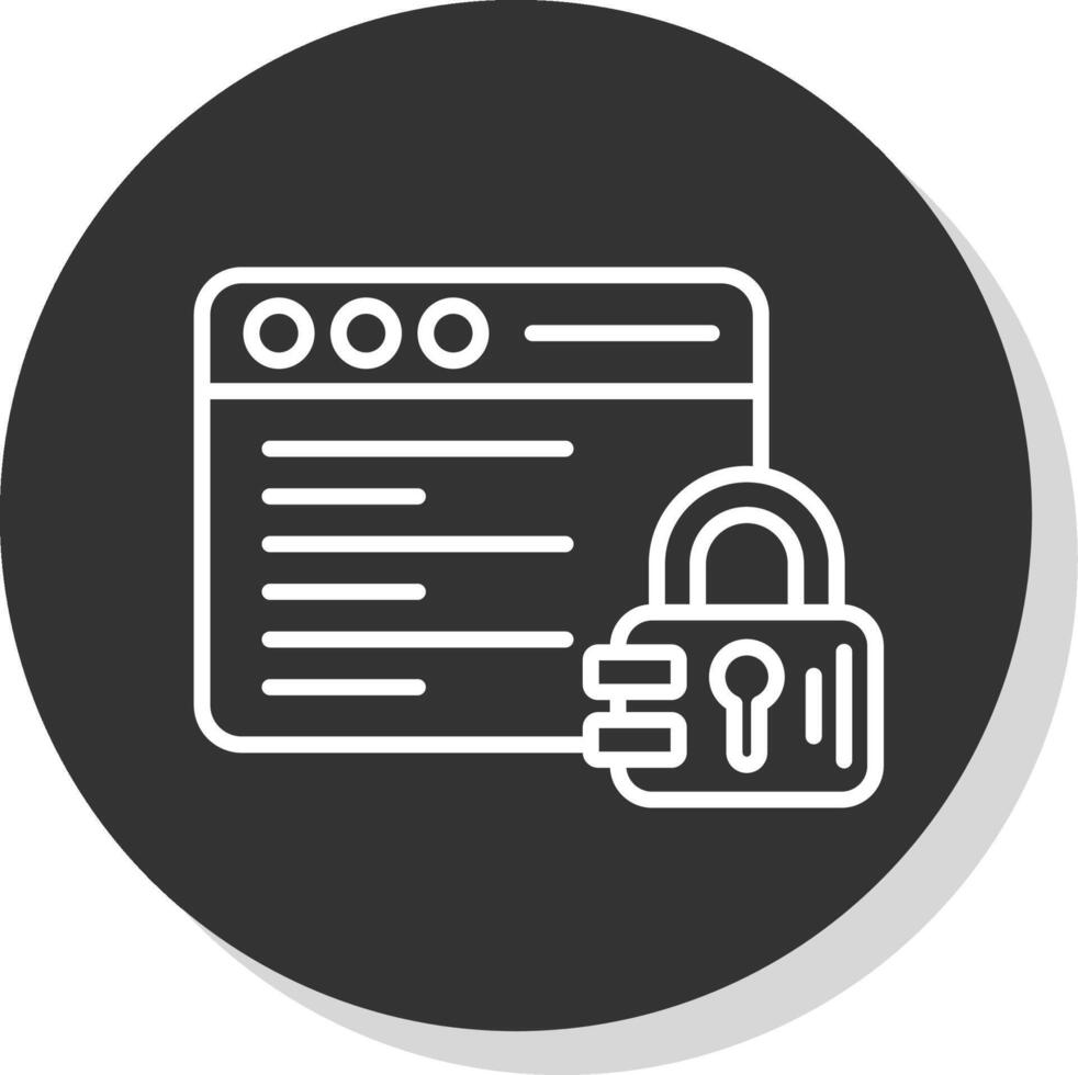 Programming Line Shadow Circle Icon Design 43942726 Vector Art at Vecteezy