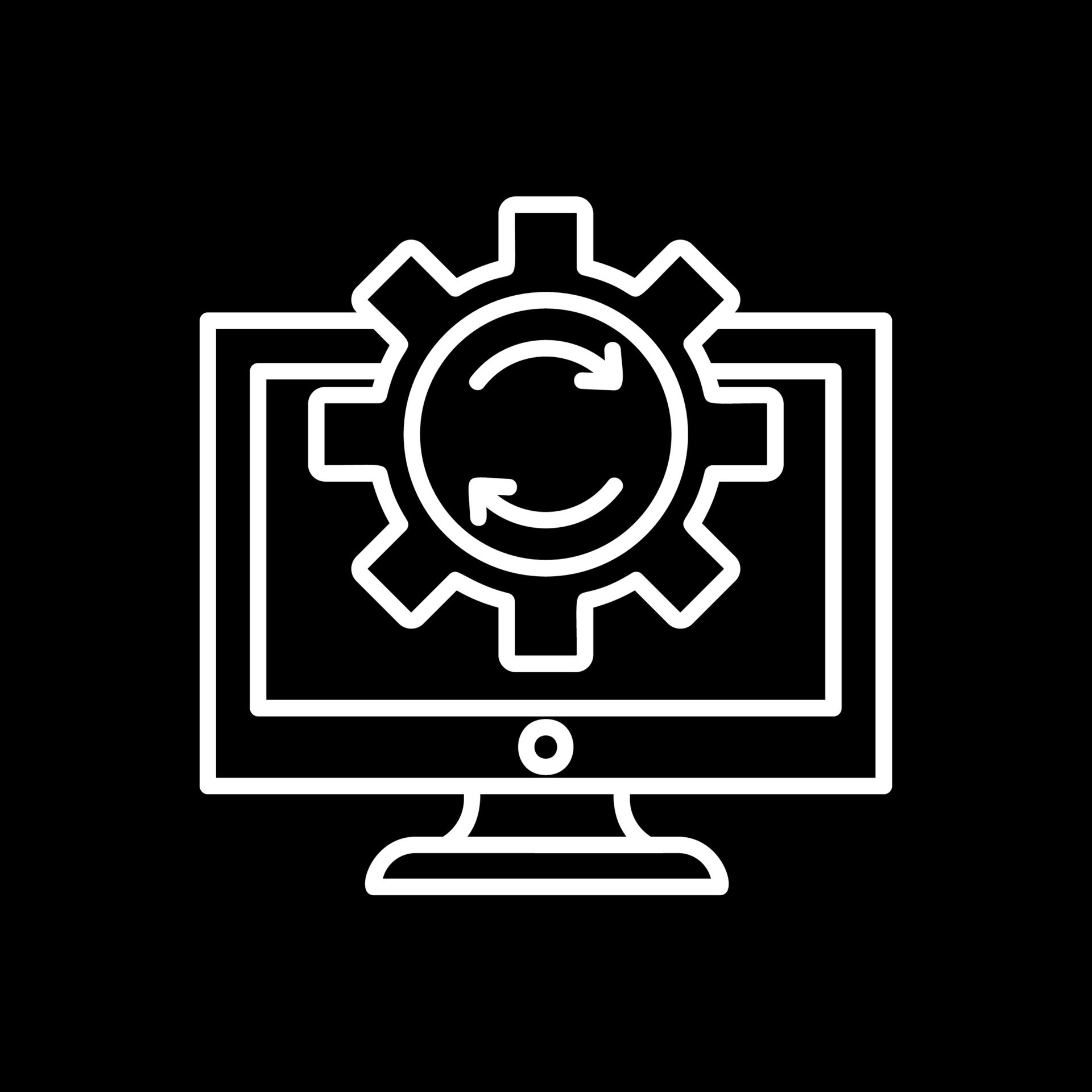Data Processing Line Inverted Icon Design 43948170 Vector Art At Vecteezy