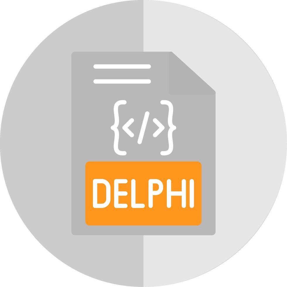 Delphi Flat Scale Icon Design 43948423 Vector Art at Vecteezy