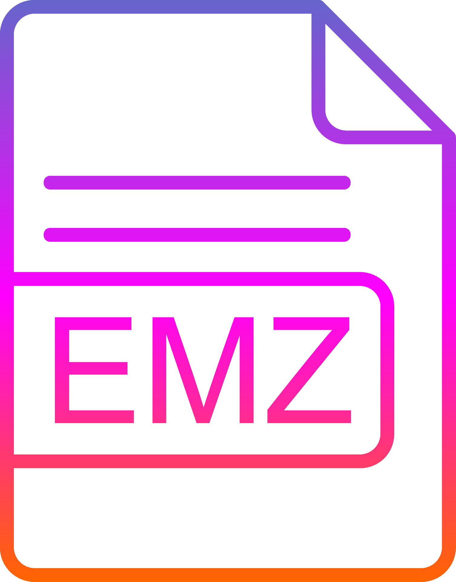 EMZ File Format Line Circle Sticker Icon 43964535 Vector Art at Vecteezy