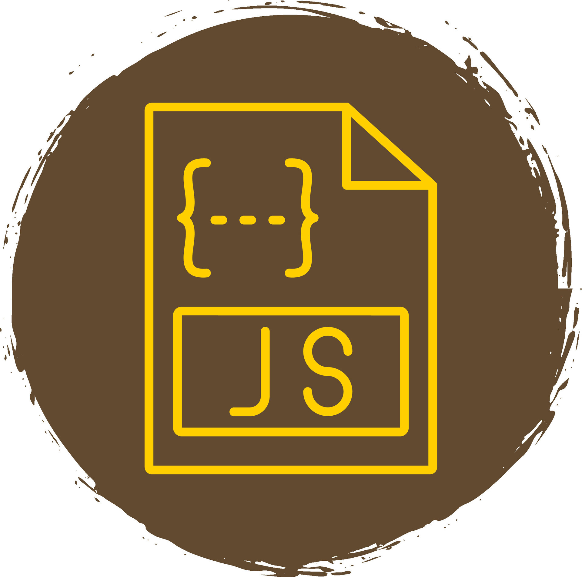 Js Line Circle Sticker Icon 43967039 Vector Art at Vecteezy