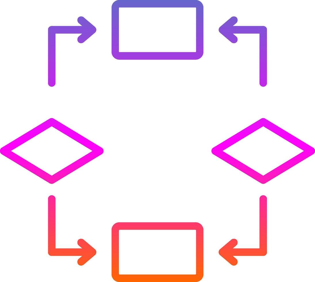 Algorithm Line Circle Sticker Icon 43967213 Vector Art At Vecteezy