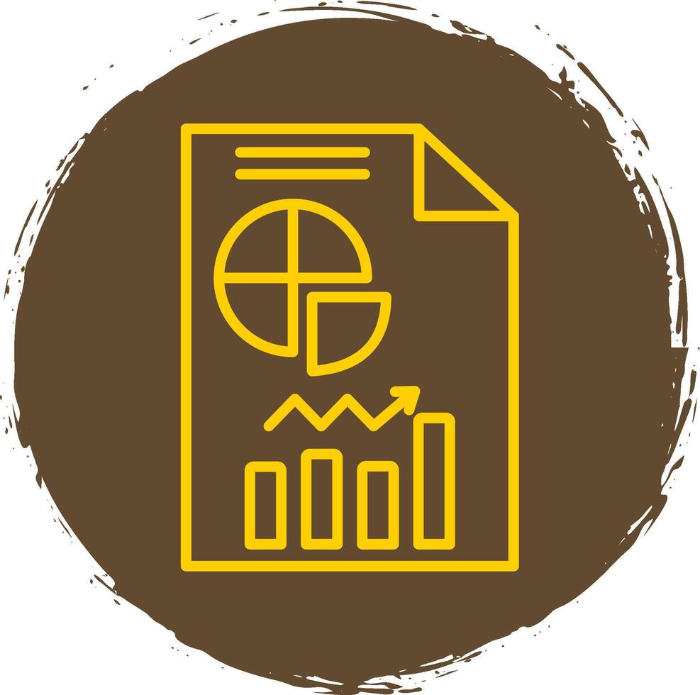 Analytics Line Circle Sticker Icon 43970435 Vector Art at Vecteezy