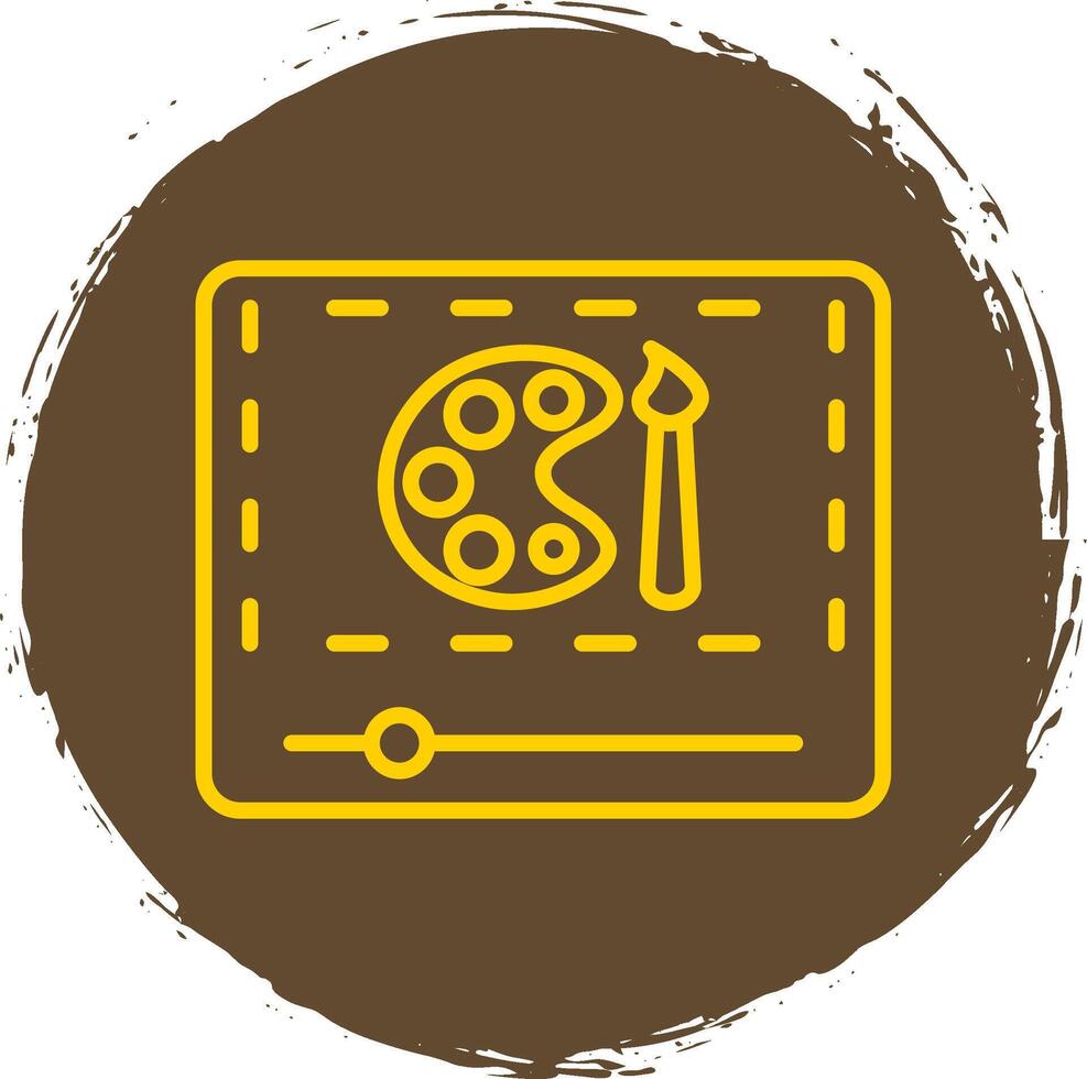 Line Circle Sticker Icon 43970949 Vector Art at Vecteezy