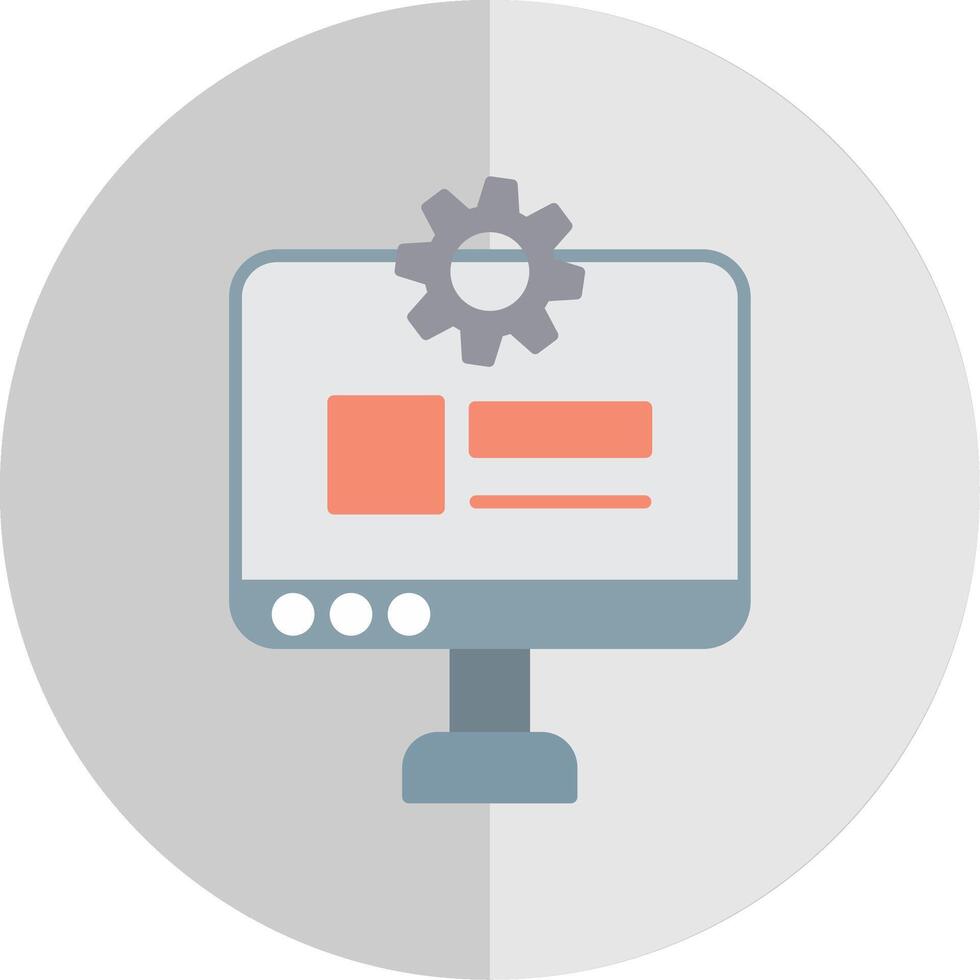 Web Administrator Flat Scale Icon Design 43982425 Vector Art at Vecteezy
