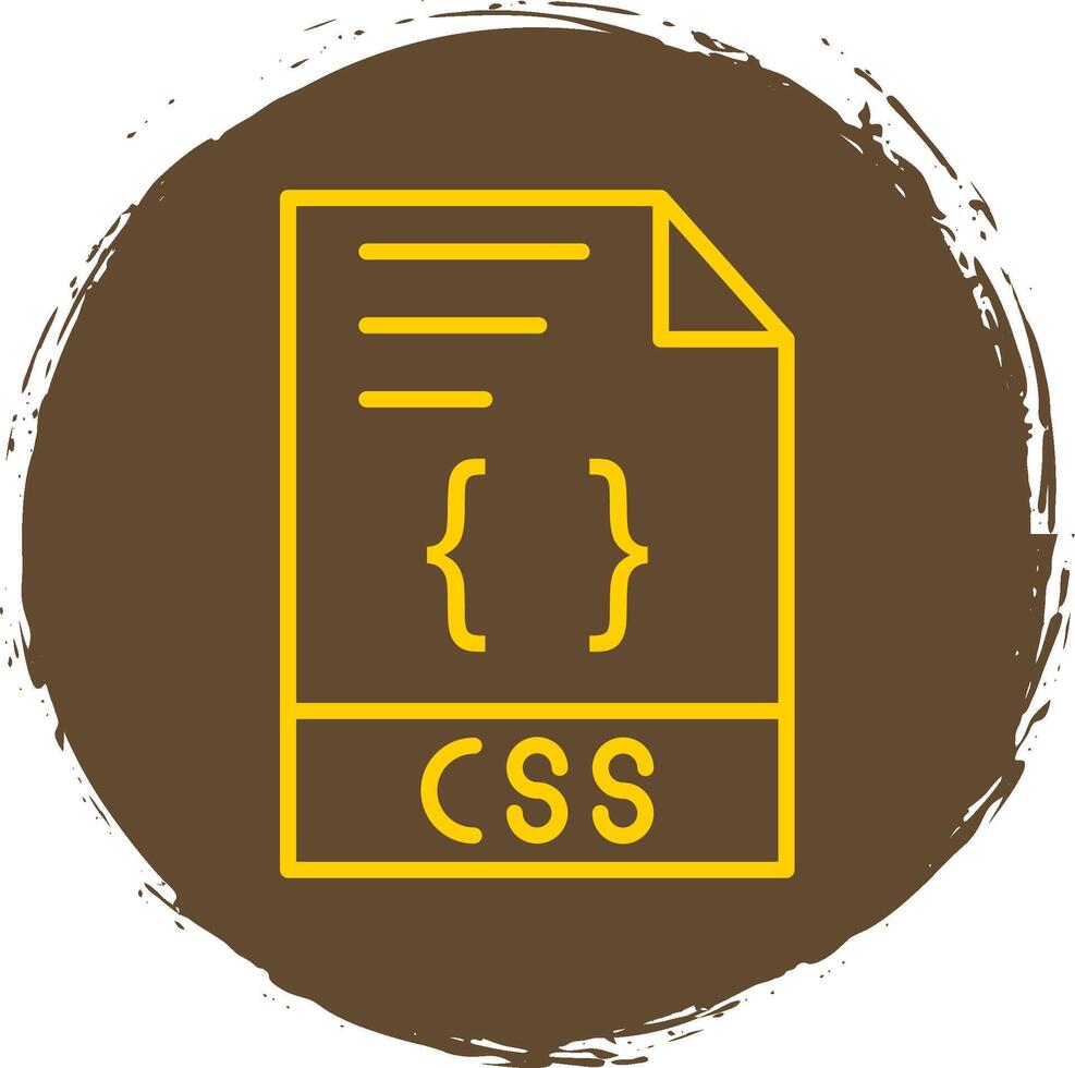 CSS Line Circle Sticker Icon 43983006 Vector Art at Vecteezy