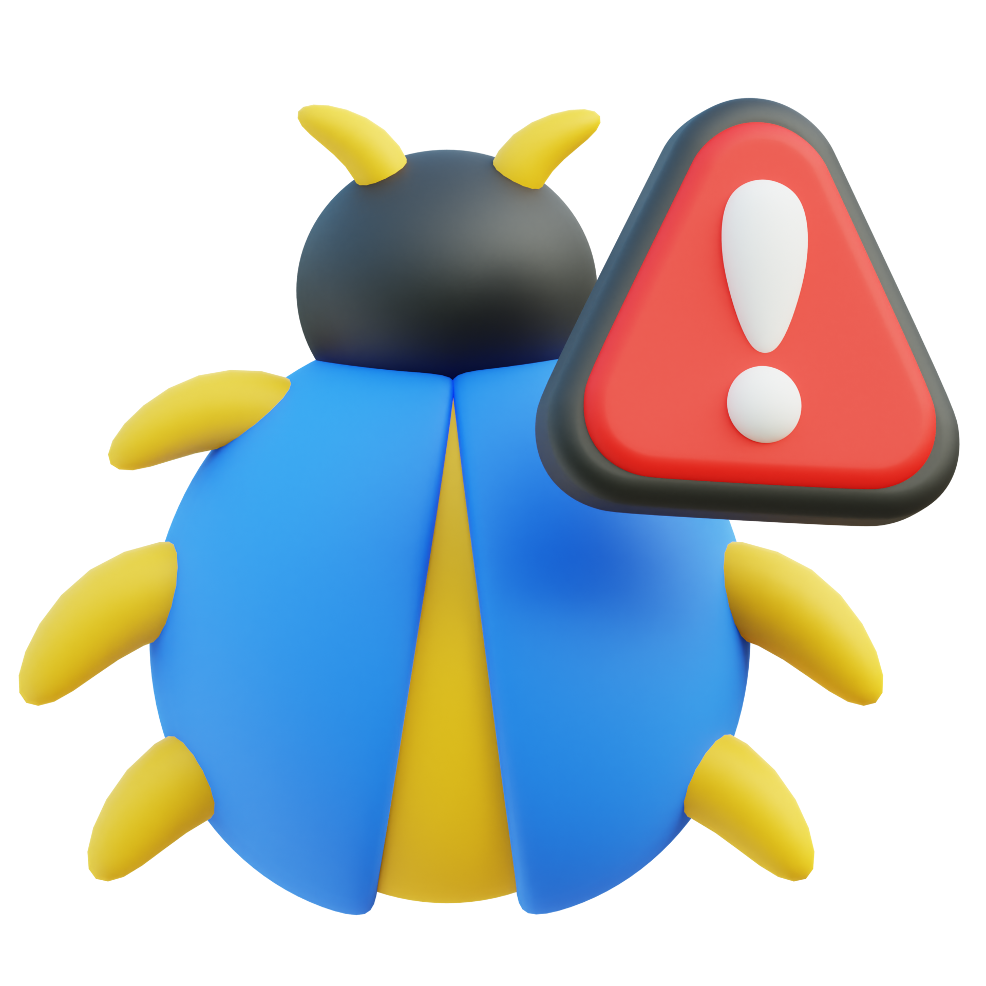 Bug Detection 3D Icon 43987976 PNG