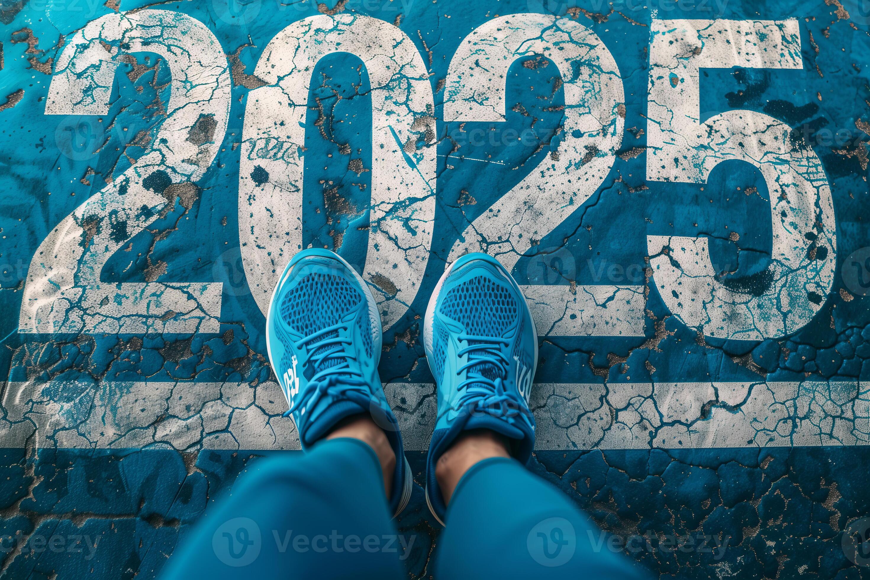 el comenzando de 2025 es escrito en un vistoso la carretera. conceptual ... el comenzando de 2025 es escrito en un vistoso la carretera. conceptual ...