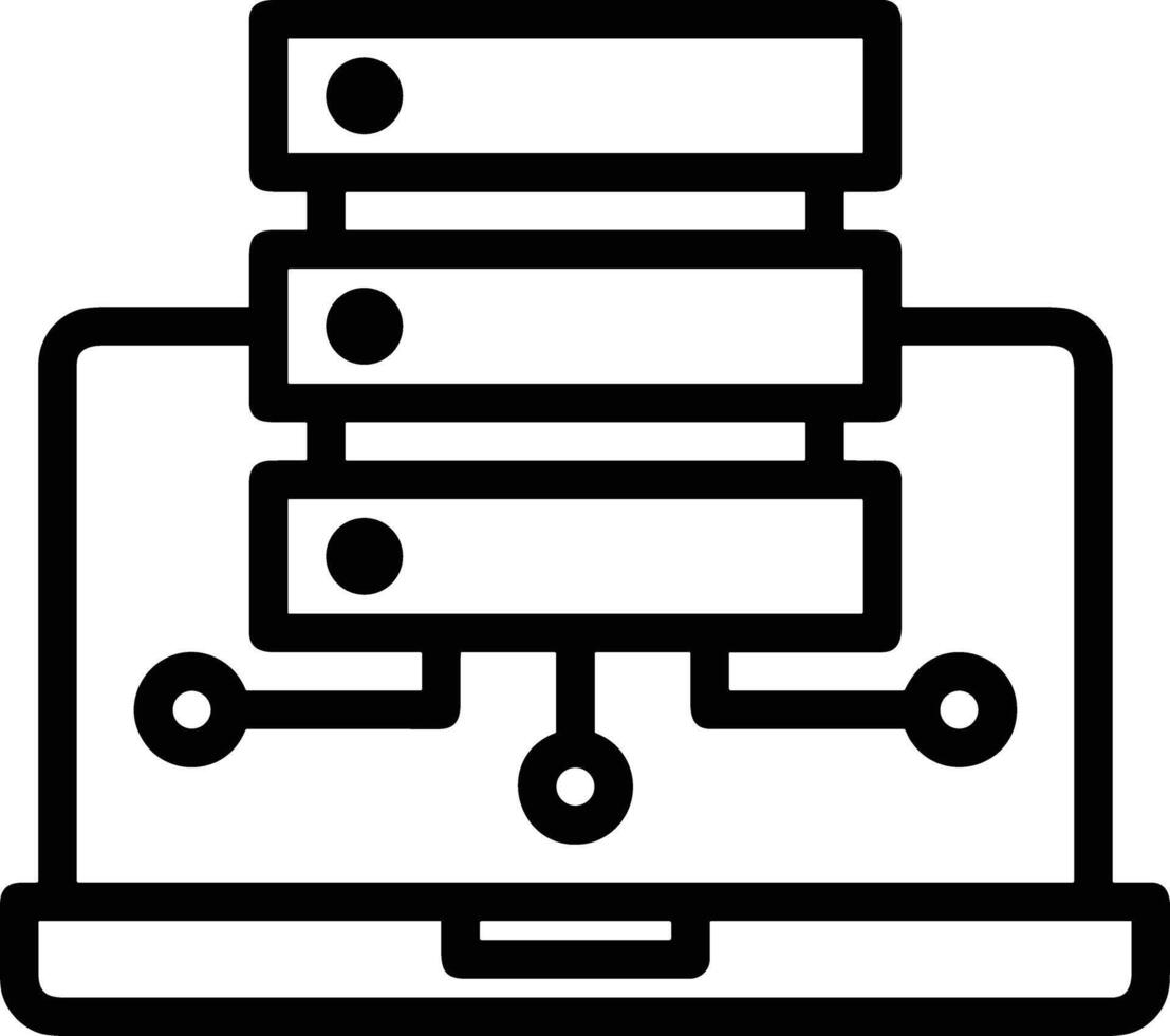Storage data icon symbol image for database illustration 44010310 ...
