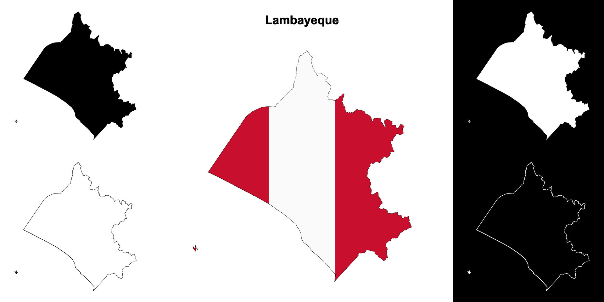 Lambayeque region outline map set 44010849 Vector Art at Vecteezy Lambayeque region outline map set 44010849 Vector Art at Vecteezy