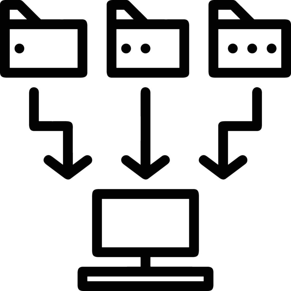 Storage data icon symbol image for database illustration 44012175 ...