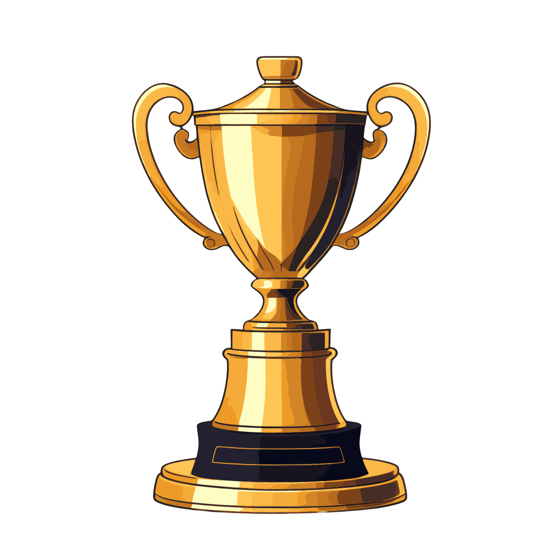 award trophy, symbol of achievement 44017975 PNG