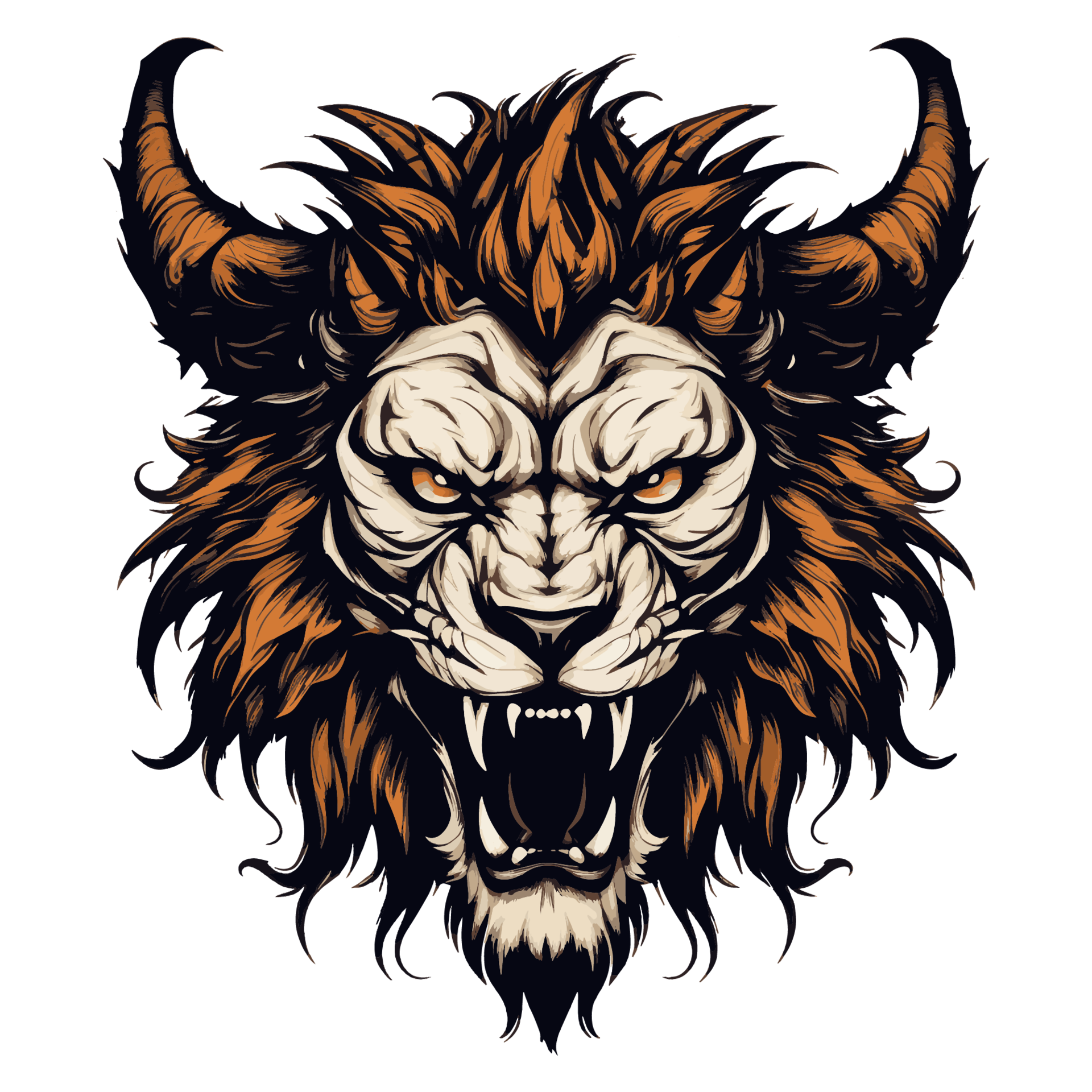 imagen de enojado león cabeza 44017985 PNG
