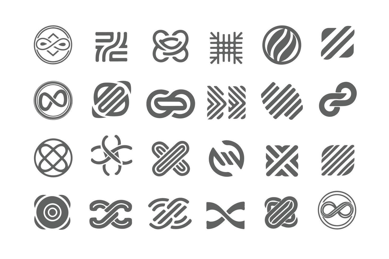 Unique and professional Set of infinity symbols set. Infinity symbol ... Unique and professional Set of infinity symbols set. Infinity symbol ...