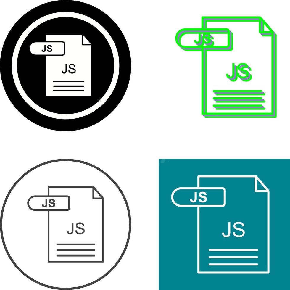 JS Icon Design 44028898 Vector Art at Vecteezy