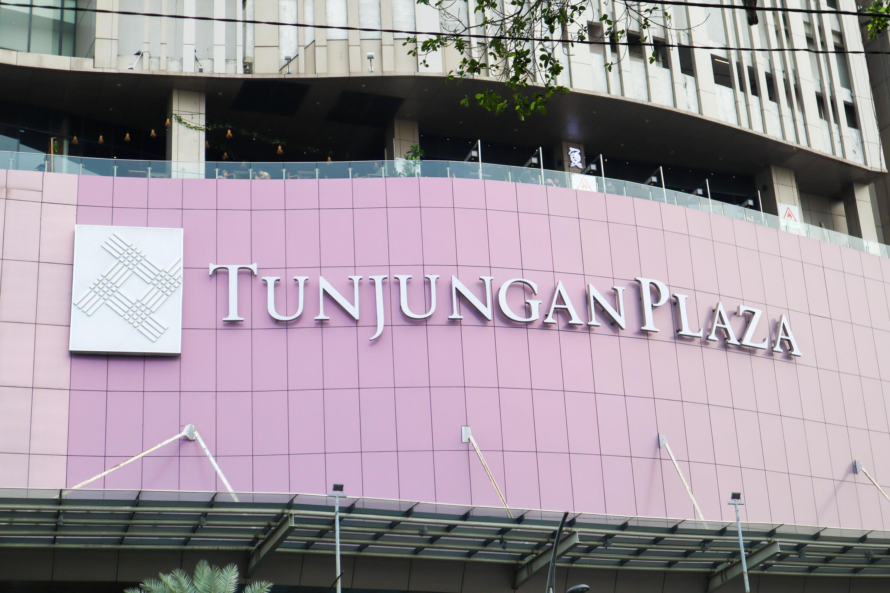 Tunjungan Plaza shopping mall in Surabaya, a landmark shopping mall in the city. surabaya ...