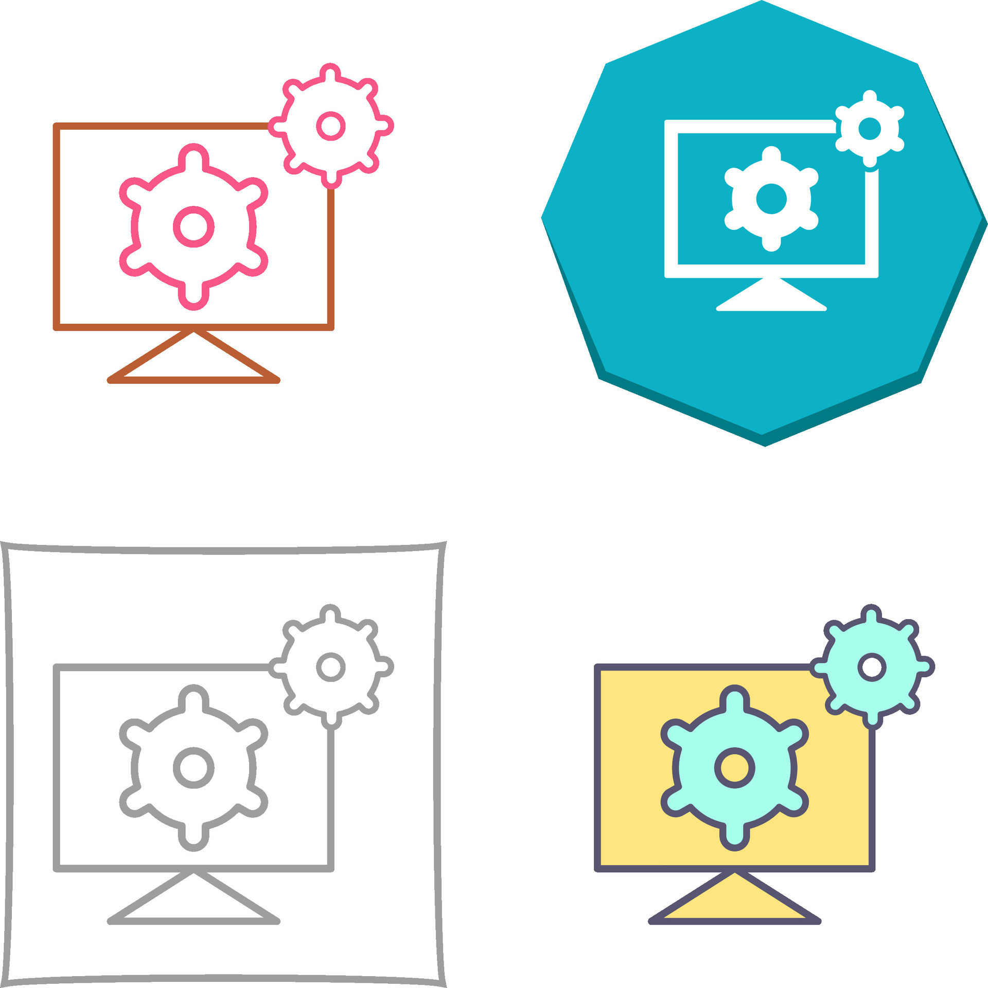 Development Tools Icon Design 44032945 Vector Art At Vecteezy