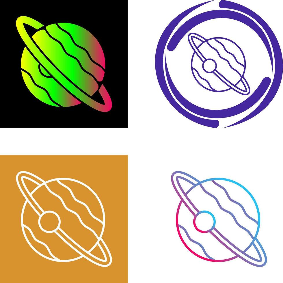 Planet Icon Design 44043572 Vector Art at Vecteezy