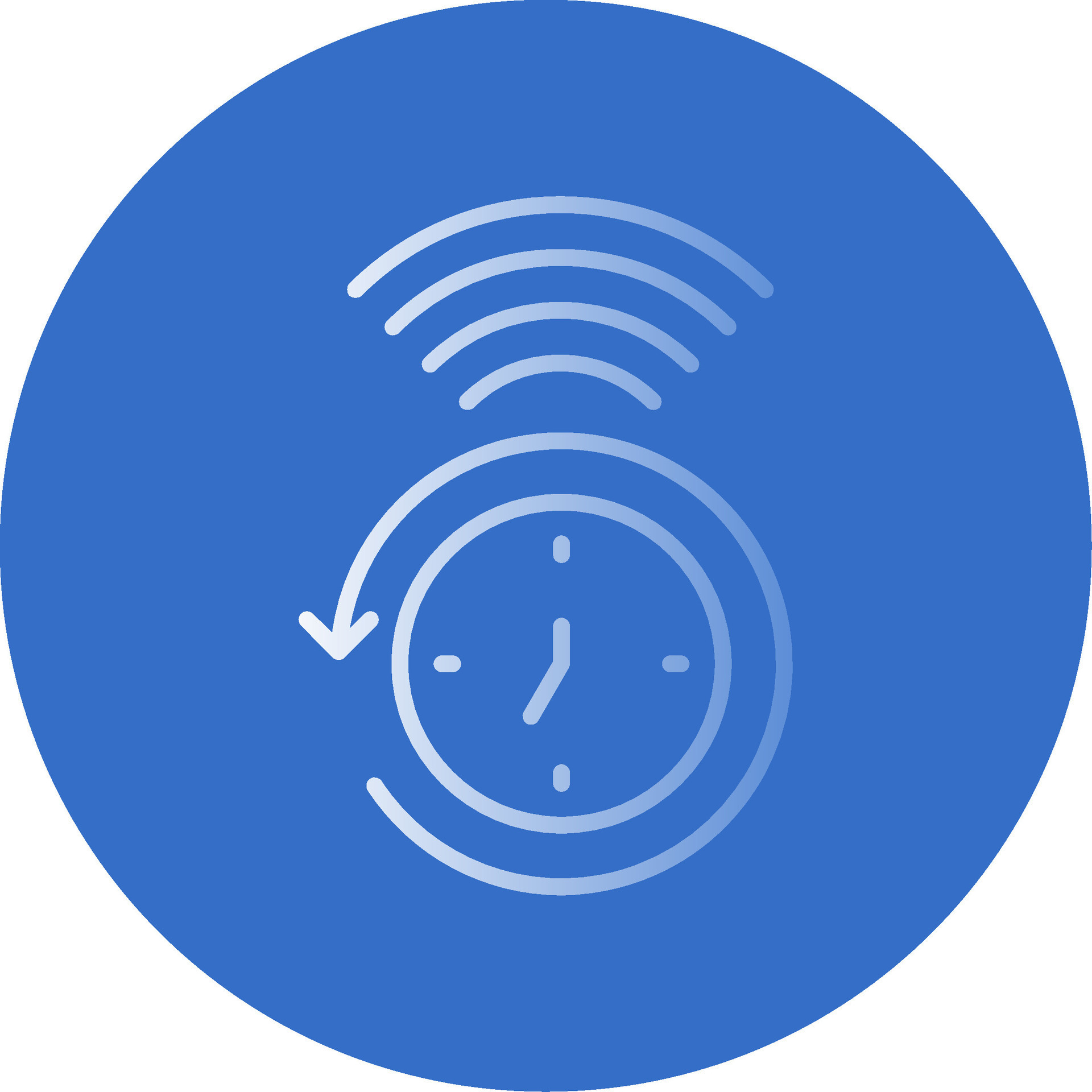 Clock Flat Bubble Icon 44045149 Vector Art at Vecteezy