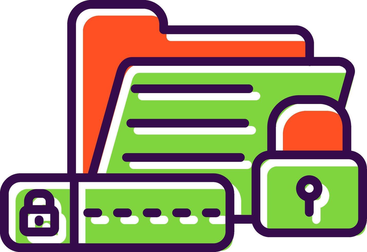 Folder filled Design Icon 44045812 Vector Art at Vecteezy