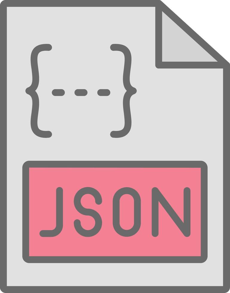 Json Line Filled Light Icon 44047747 Vector Art at Vecteezy Json Line Filled Light Icon 44047747 Vector Art at Vecteezy