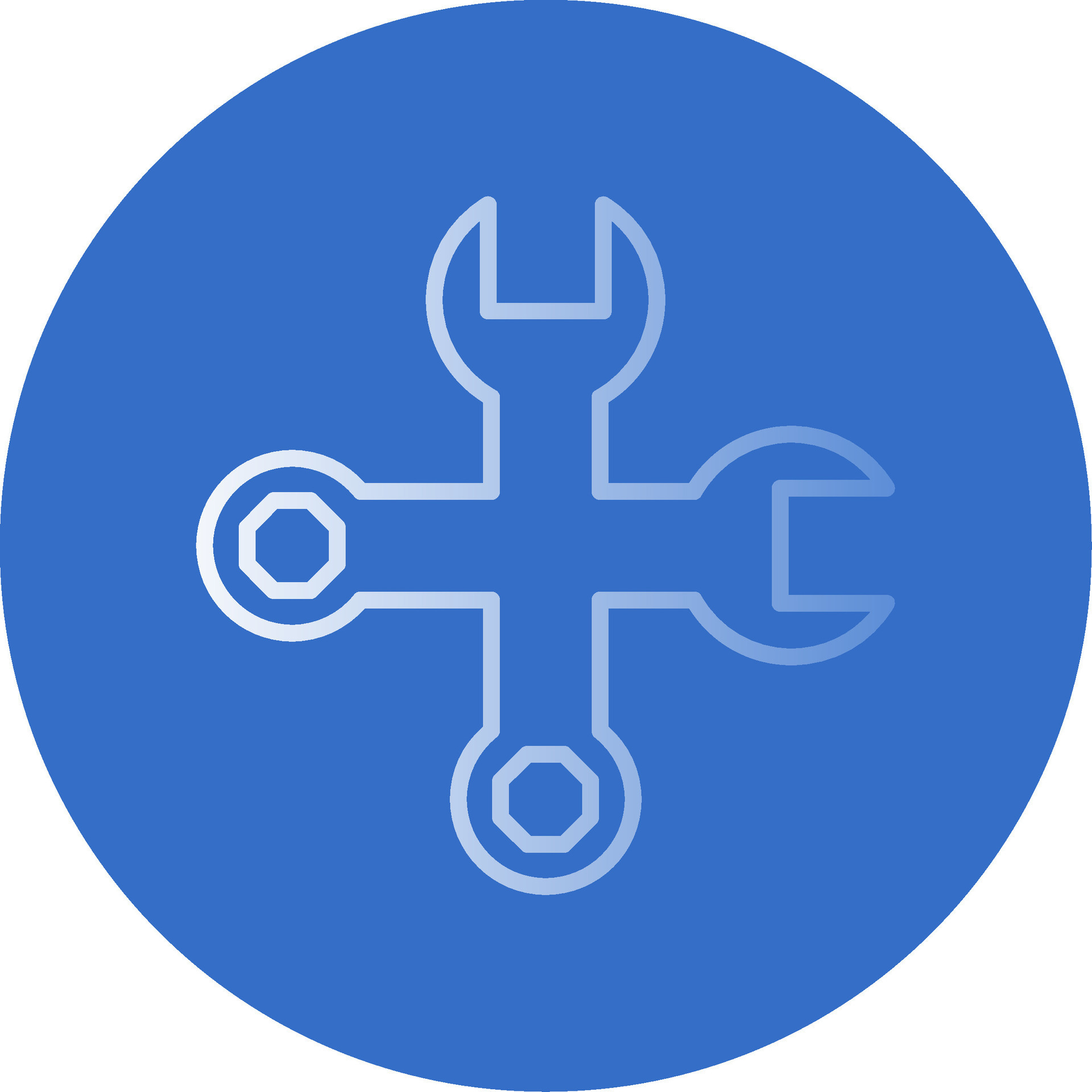 Spanner Flat Bubble Icon 44049832 Vector Art at Vecteezy