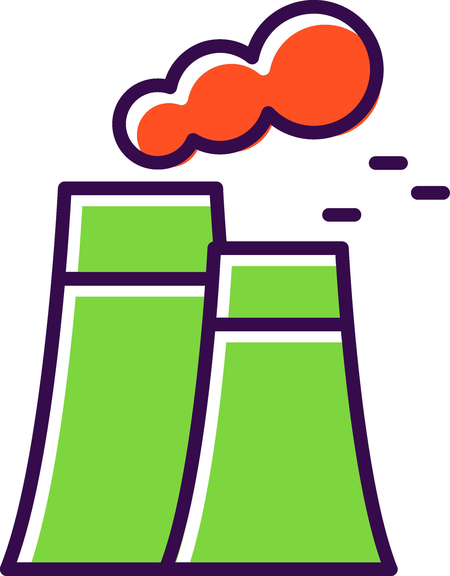 nuclear lleno diseño icono 44053161 Vector en Vecteezy