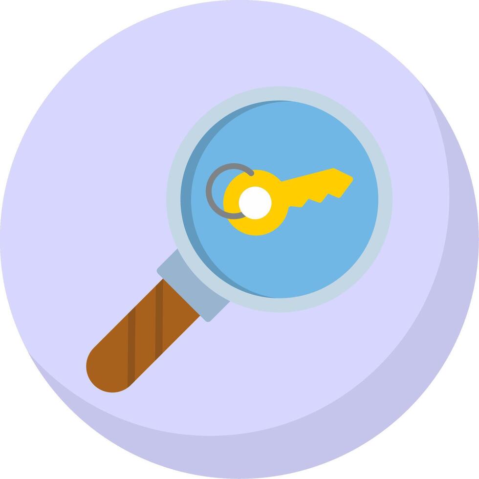 Magnifying Flat Bubble Icon 44054079 Vector Art at Vecteezy