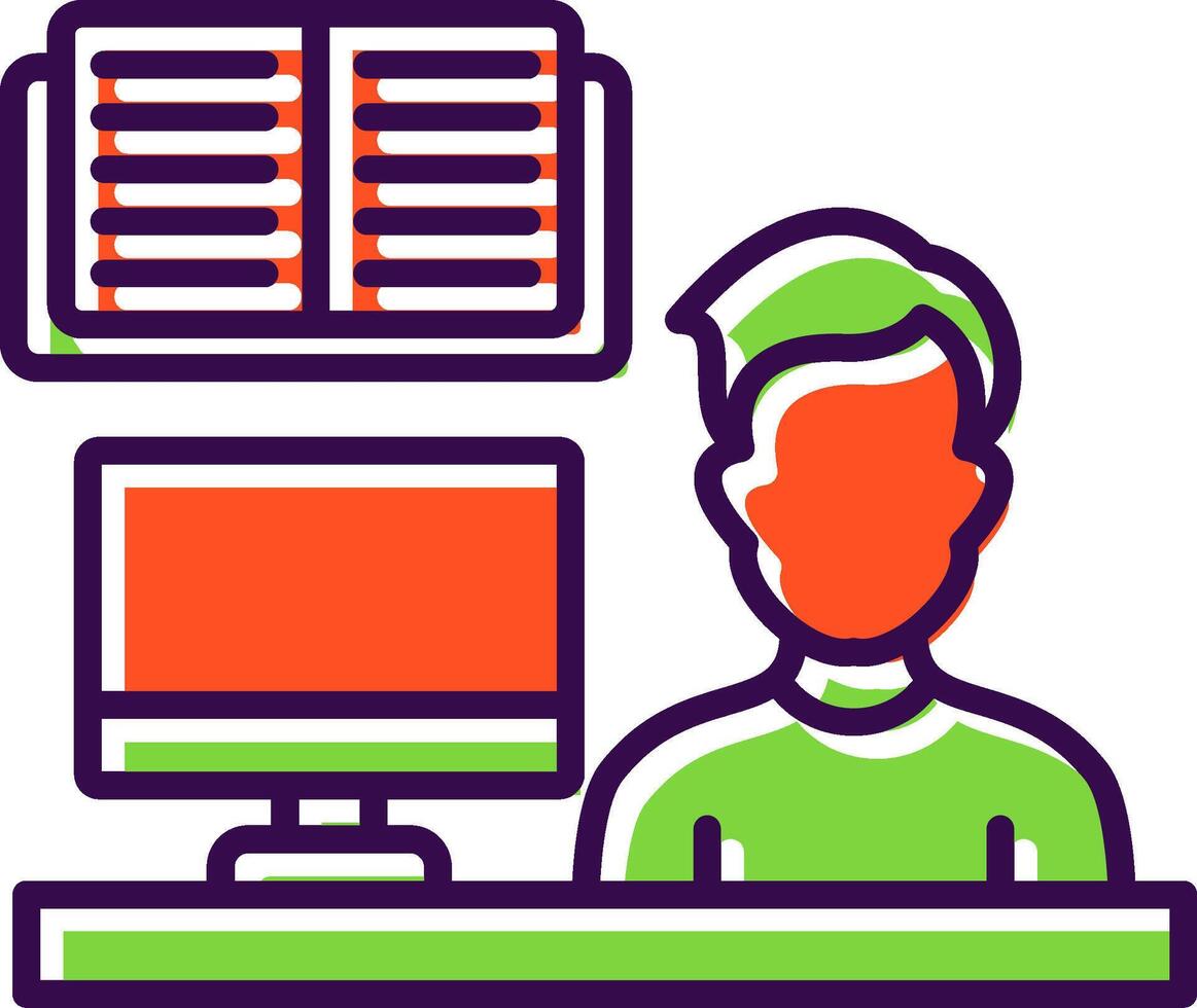 Lecture filled Design Icon 44054723 Vector Art at Vecteezy