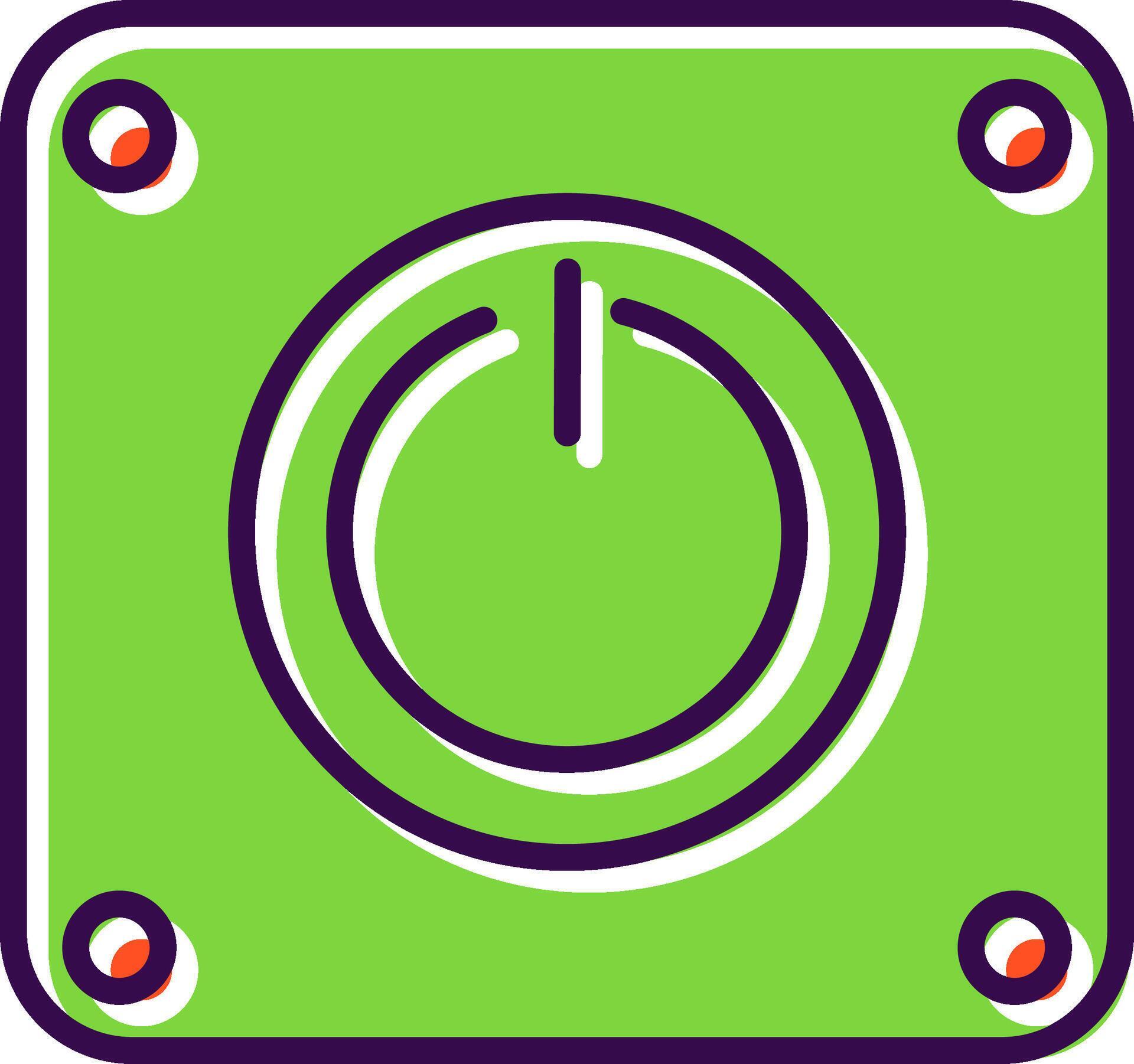 Power filled Design Icon 44055505 Vector Art at Vecteezy